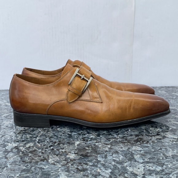 Magnanni | Shoes | Magnanni Monk Strap Dress Shoes Mens Size 8 | Poshmark